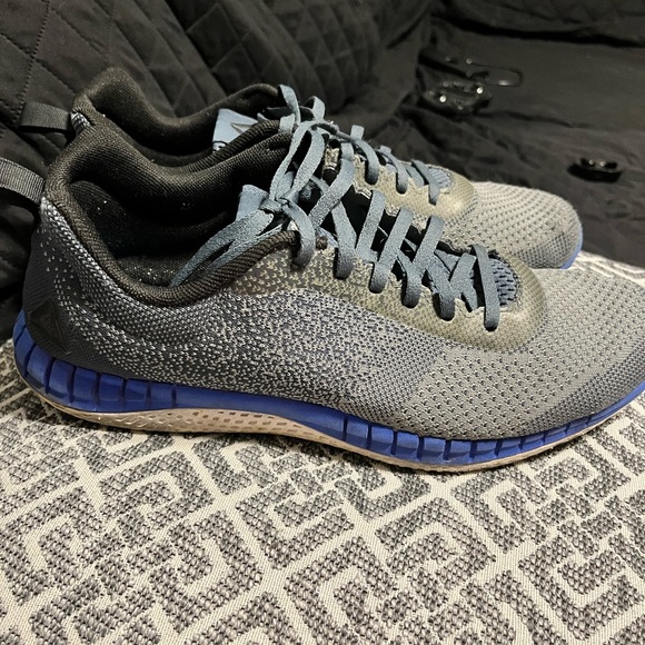 Reebok | Shoes | Black And Blue Reebok Size 15 In Men | Poshmark